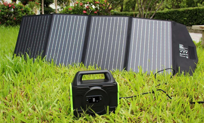 600W Home Solar Power Station 220V Portable Solar Power Generator Outdoor