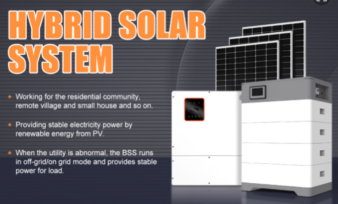 Complete 8 Kw 10 Kw 12kw 15kw Solar Hybrid System Off Grid Solar Panel System