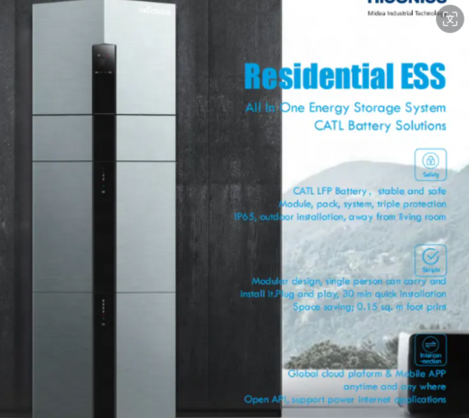 Solar Energy Storage System ESS Residential Use Integrated Smart Home ...