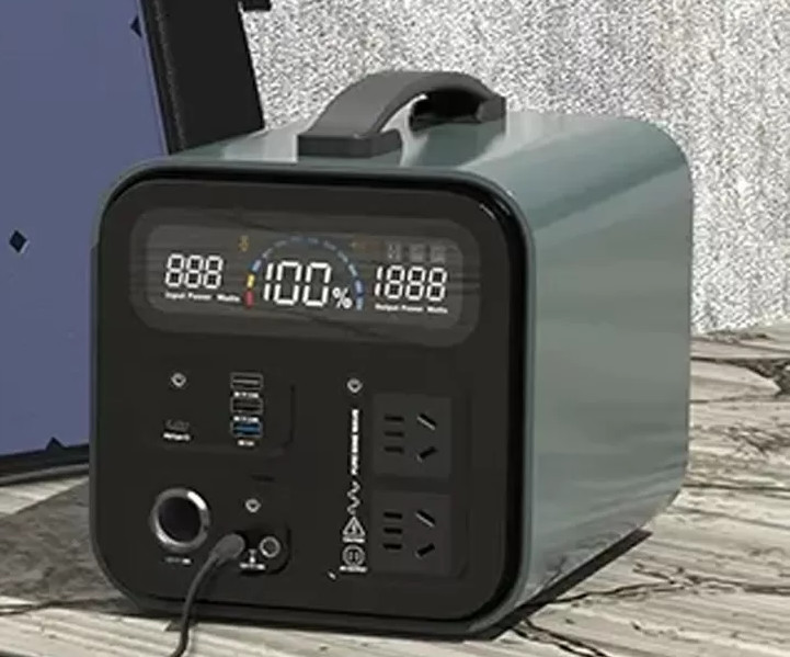 Fast Charging Lithium Portable Power Station DC AC 500W 600W 1000W